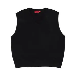 Supreme Sweatshirt Vest - Black