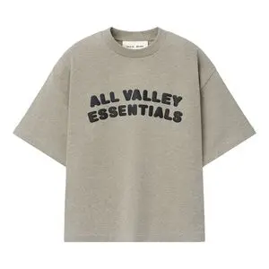 Fear Of God Merch Tee Boxy Fit 'seal Heather - Grey