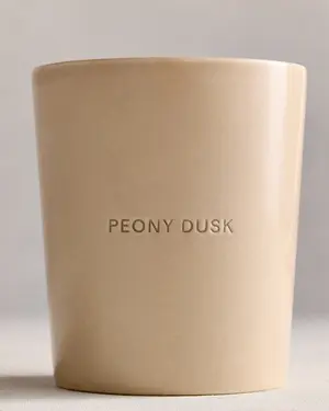 Quince Peony Dusk 3-wick Luxury Candle, Plant-based Wax