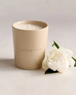 Quince Fleur De Jardin 3-wick Luxury Candle, Plant-based Wax - One-color