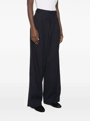 WHITE SAND Wide-leg Trousers