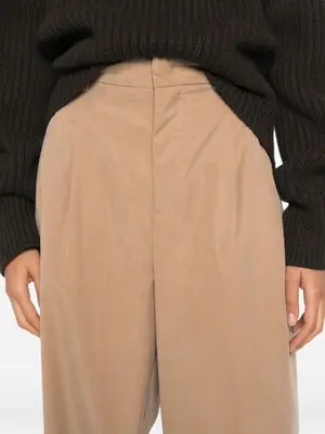 WHITE SAND Wide-leg Trousers