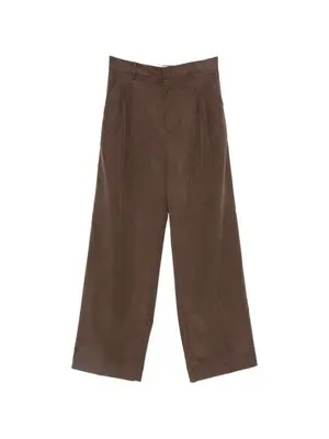 WHITE SAND Wide-leg Trousers