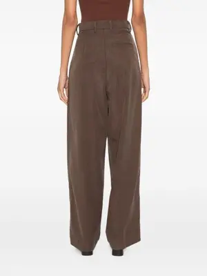 WHITE SAND Wide-leg Trousers