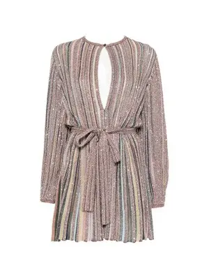 Missoni Zig Zag Motif Short Dress - Multi