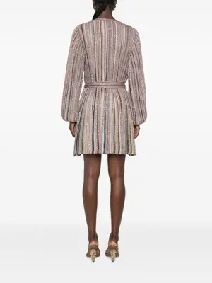 Missoni Zig Zag Motif Short Dress - Multi