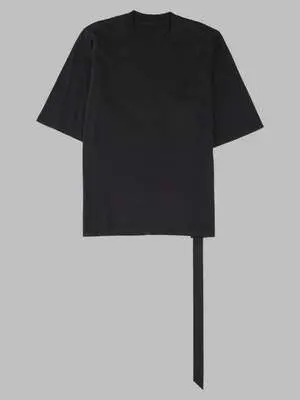 Rick Owens 100% Cotton T-shirt - Black