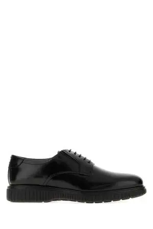 FERRAGAMO Sandro Leather Lace-up Shoes