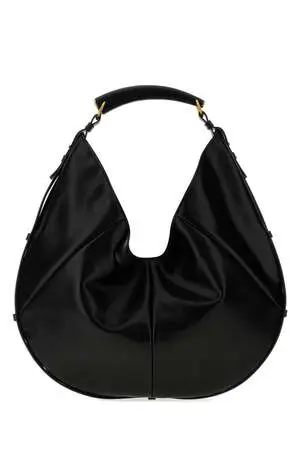 Saint Laurent SAINT LAURENT Mombasa Leather Handbag Nero
