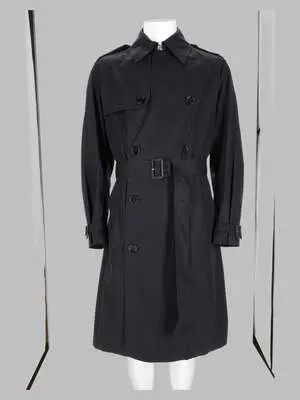 BOSS Multitextured Trench Coat