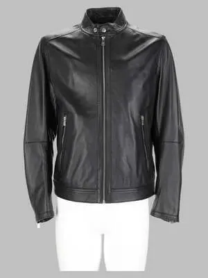 BOSS 100% Lamb Leather Sports Jacket