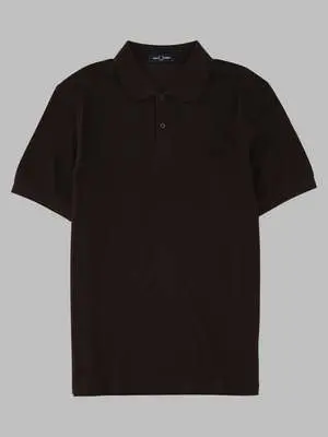 Fred Perry 100% Cotton Polo Shirt - Brown