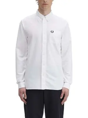 Fred Perry Fred Perry Men's 100% Cotton Polo Shirt White