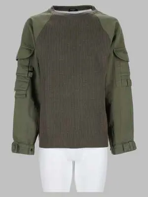 Balmain Iconic Logo Crewneck Sweater