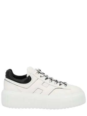 Hogan Leather Platform Sneakers