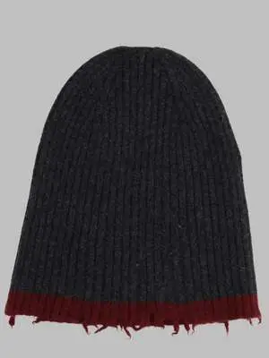 UMA WANG 100% Cashmere Hat - Charcoal