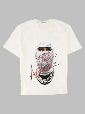 IH NOM UH NIT Typographic Crewneck T-shirt - White