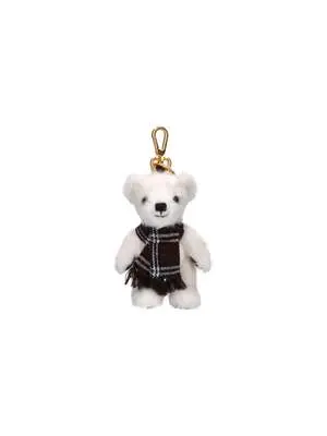 Burberry Plush Teddy Bear Bag Charm - Brown