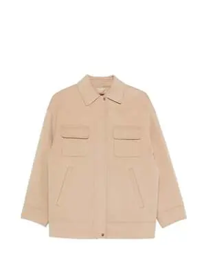 Max Mara Wool-silk Shirt Jacket