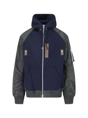 Sacai Hooded Zip Jacket
