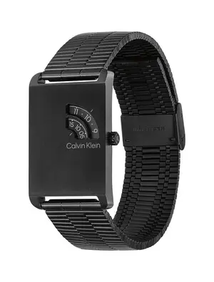 Calvin Klein Jump-hour Bracelet Watch - Black