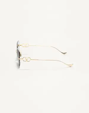 Valentino Garavani Geometric Metal Eyewear