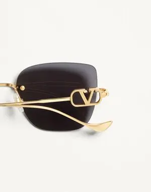 Valentino Garavani Geometric Metal Eyewear