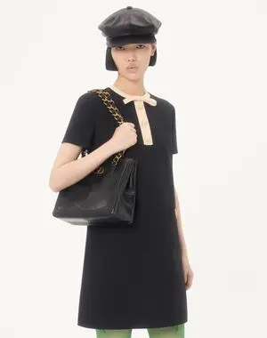 Valentino Garavani Crepe Couture Short Dress