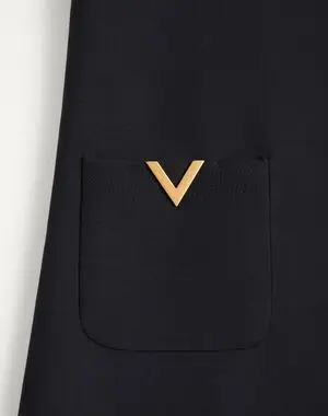 Valentino Garavani Crepe Couture Short Dress