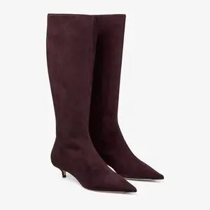 JIMMY CHOO Amis Knee Boot 35 Suede Knee High Boots