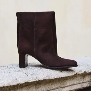 JIMMY CHOO Suede Caly Knee-high Boots - Brown