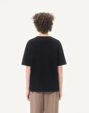 Valentino Garavani Cotton T-shirt With Panther Print