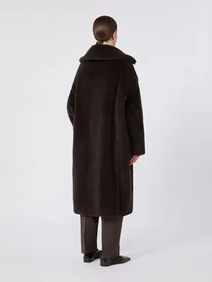 Max Mara Teddy Bear Icon Coat In Alpaca And Wool