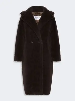 Max Mara Teddy Bear Icon Coat In Alpaca And Wool