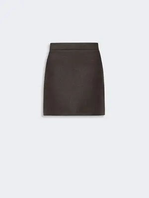 Max Mara Short Double Wool Skirt