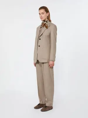 Max Mara Cashmere Foulé Shirt