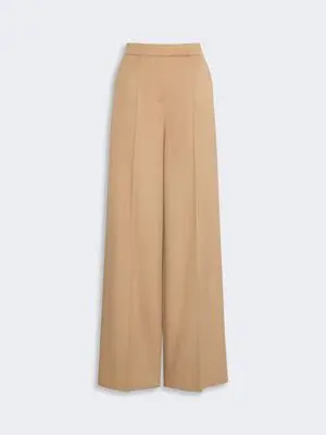 Max Mara Wide Sable-look Trousers