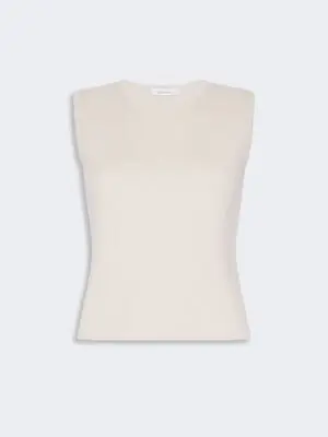 Max Mara Wool And Cashmere Sleeveless Sweater