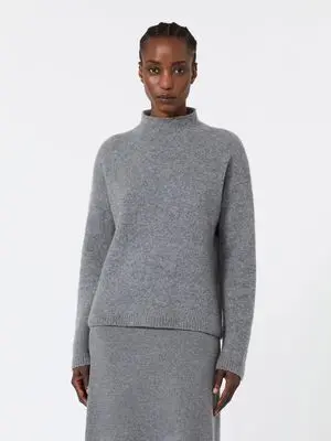 Max Mara Cashmere Funnel-neck Pullover