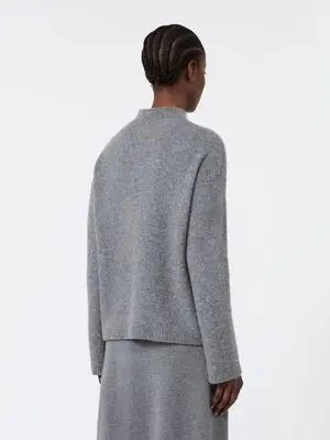 Max Mara Cashmere Funnel-neck Pullover