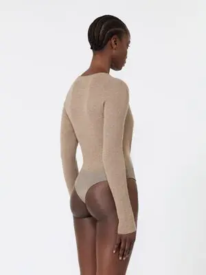 Max Mara Cashmere Rib-knit Bodysuit