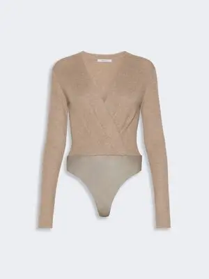 Max Mara Cashmere Rib-knit Bodysuit