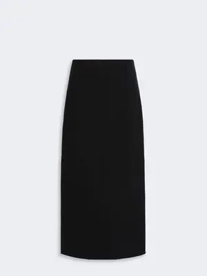 Max Mara Slim Stretch Wool Skirt