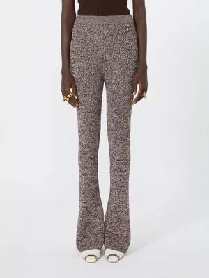 Max Mara Wool-blend Slim Flared Trousers