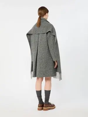 Max Mara Wool-blend Tweed Coat