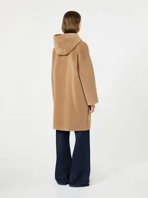 Max Mara Wool And Alpaca Beaver Cloth Coat