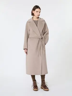 Max Mara Wool And Alpaca Teddy Coat