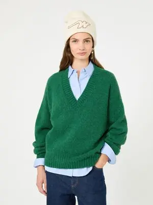 Max Mara Alpaca And Cotton Yarn Sweater