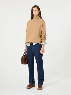Max Mara Wool Knit Turtleneck Jumper