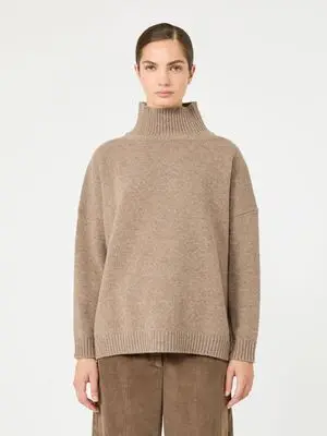 Max Mara Wool Knit Turtleneck Jumper